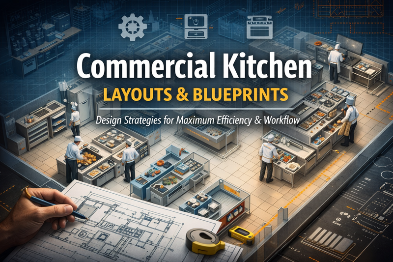 Commercial Kitchen Layouts & Blueprints: Design, Setup Ideas & Examples