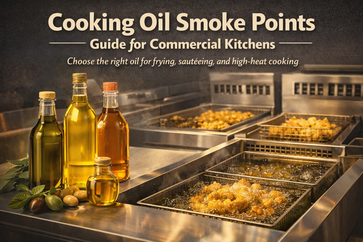Cooking Oil Smoke Points Guide for Restaurants & Frying