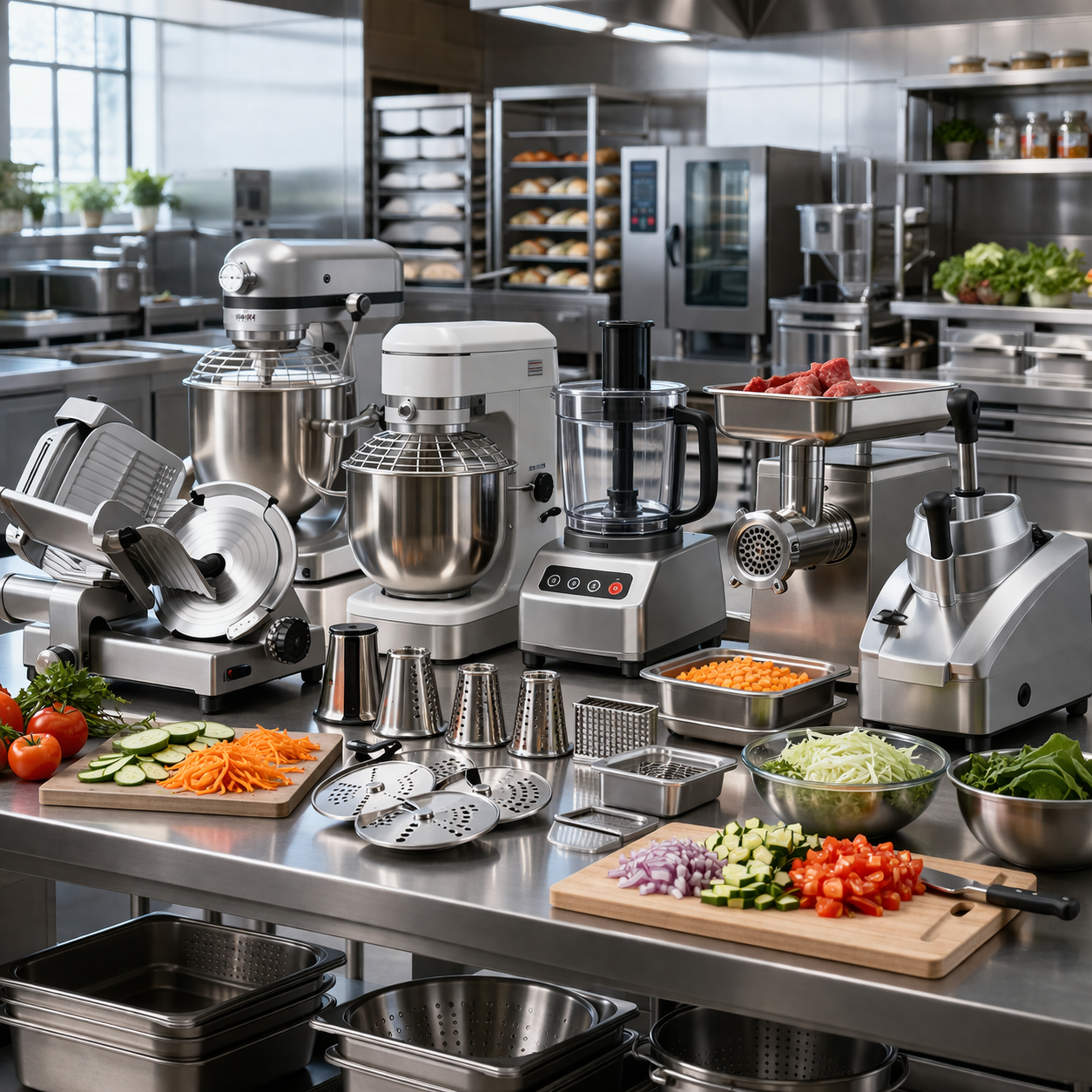 Food Preparation & Processing Equipment for Commercial Kitchens